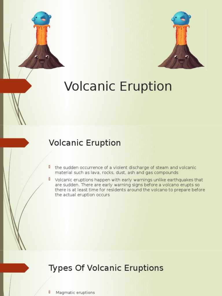 Volcanic Eruption Types & Safety Tips | PDF | Volcano | Types Of ...