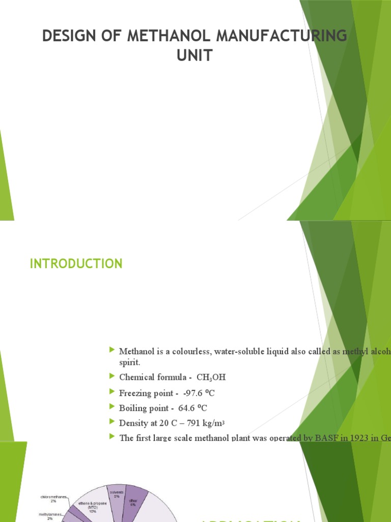 Methanol Production Process Overview | PDF | Methanol | Process Engineering