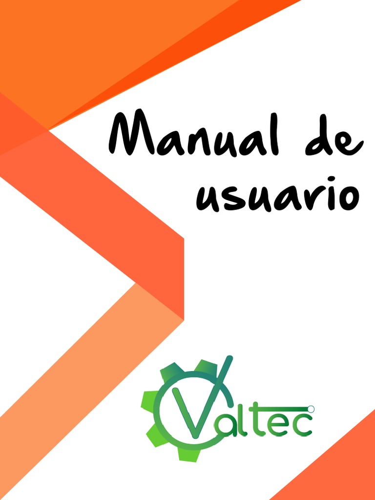 Manual Valtec PDF | PDF | Innovación | Informática