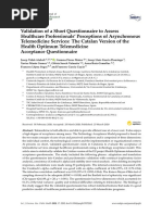 TAM Based Questionnaire | PDF | Factor Analysis