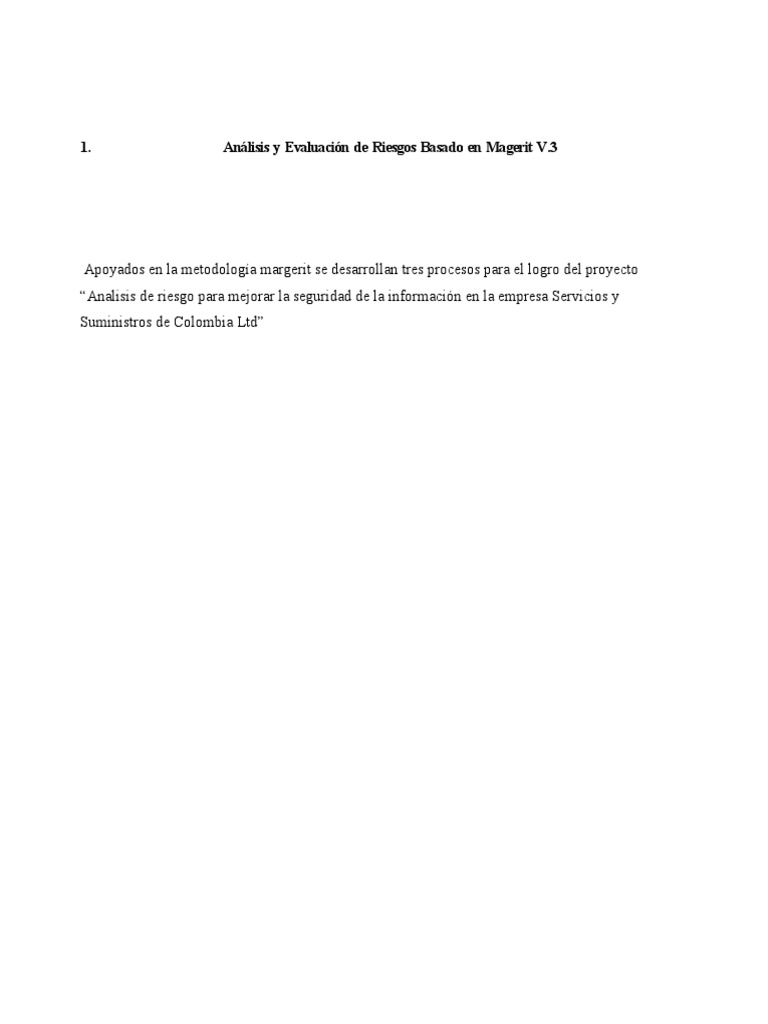 Análisis de Riesgos Magerit V.3 | PDF | Servidor (Computación) | La ...