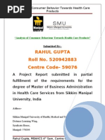 Synopsis Front Page | PDF