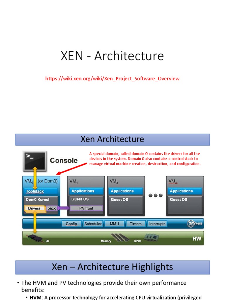 Lecture19 & 20 - Xen - Architecture | Download Free PDF | Computer ...