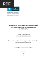 Analisis de Howes | PDF | Diente | Rasgos faciales
