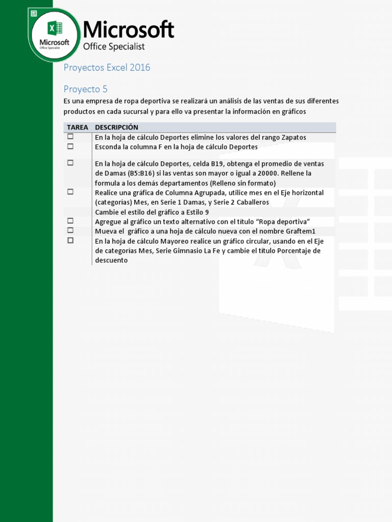 Excel16 P05 PDF | PDF