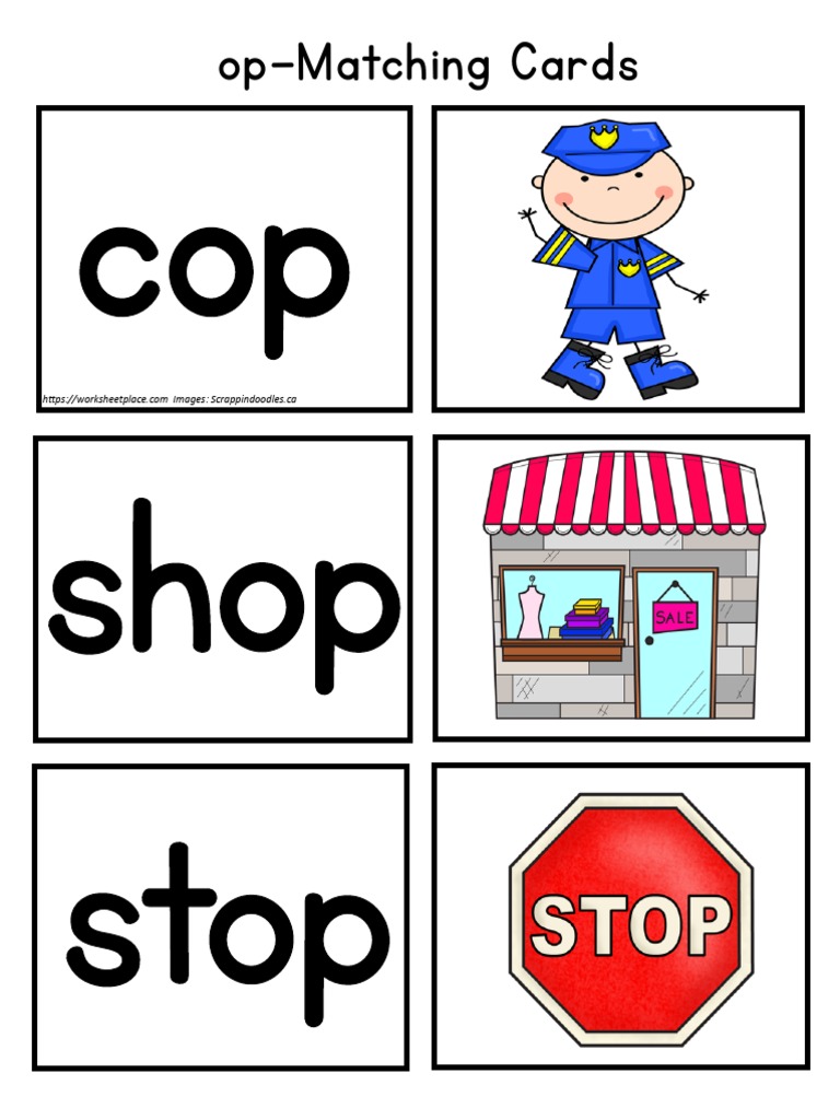 Op Word Family Game 1 | PDF | Poetry