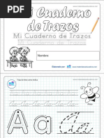 Cuadernillo Mis Primeros Trazos PDF | PDF