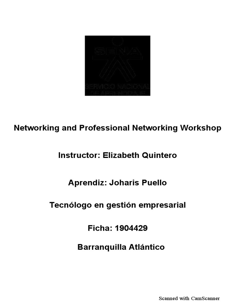 Networking Workshop Overview | PDF | Human Communication | Learning