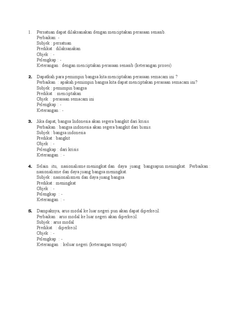 Latihan Spok | PDF