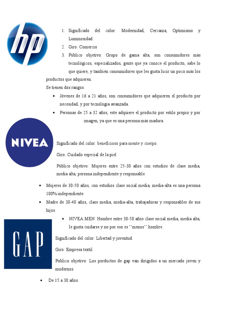 Significado Del Color AZUL & Ejemplos | PDF