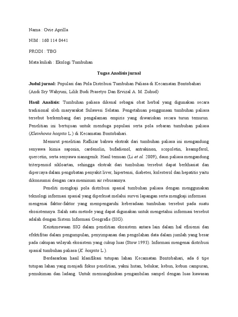 Analisis Ektum | PDF