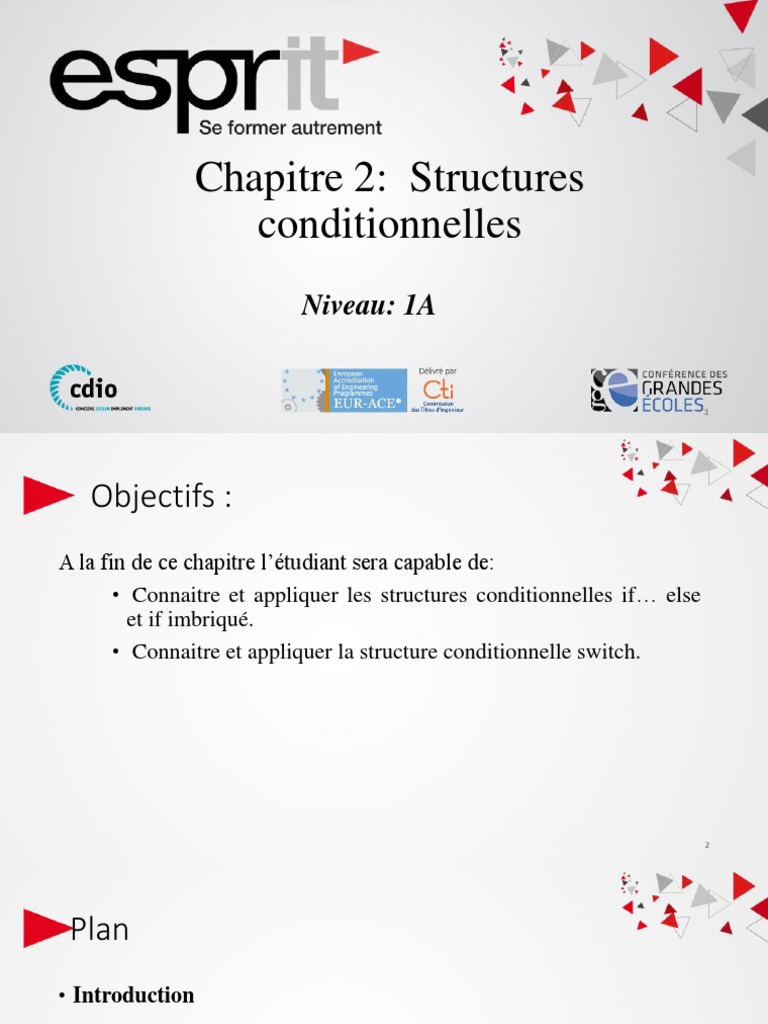 Introduction aux Structures Conditionnelles | PDF | Programmation ...