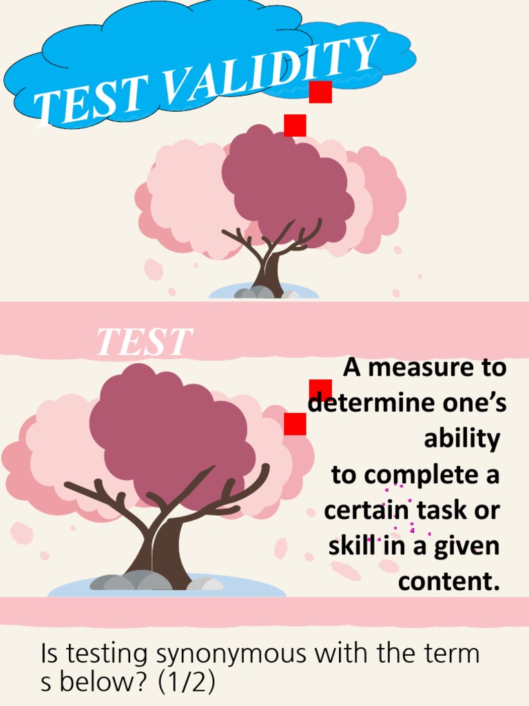 Test Validity 2 | PDF | Educational Assessment | Validity (Statistics)