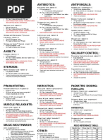 Therapeutic Interchange List | PDF | Pharmacy | Medical Treatments