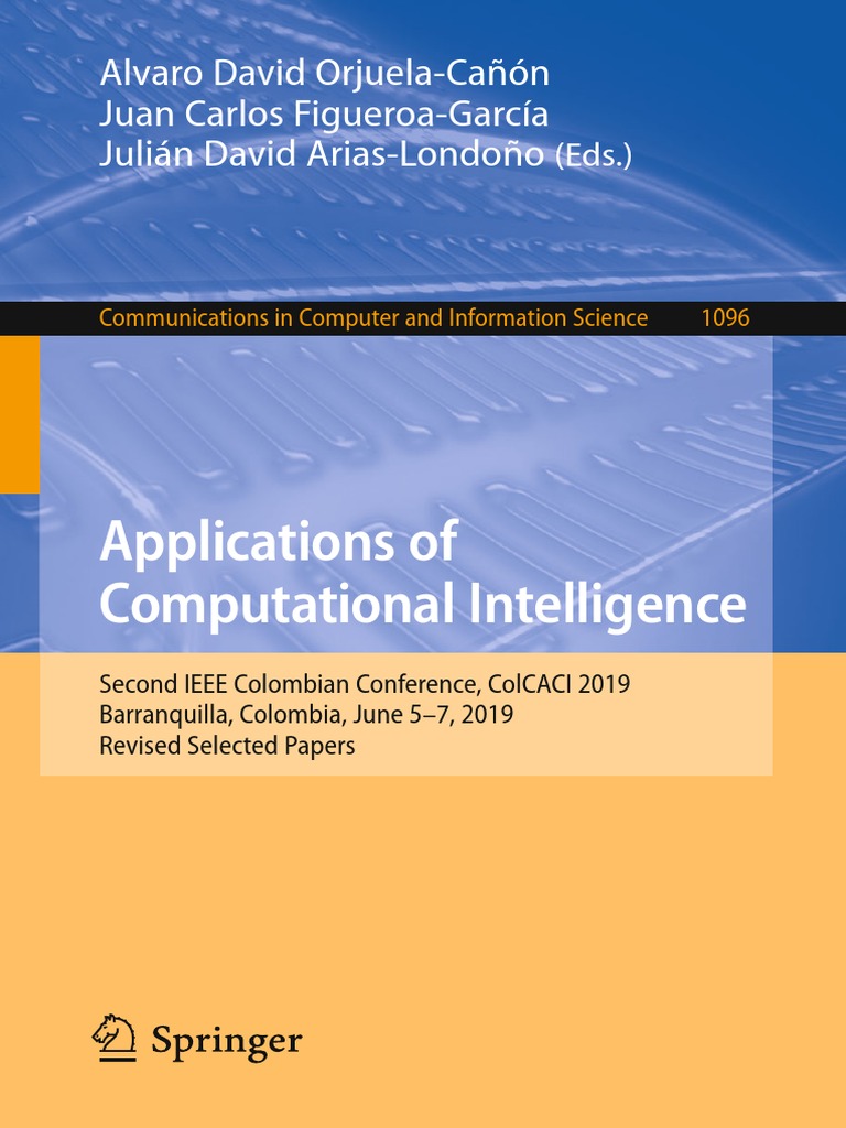 Applications of Computational Intelligence PDF | PDF | Area | Image Resolution