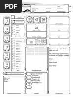 JJK D&D 5E Character Sheet Guide | PDF | Role Playing Games | Gaming