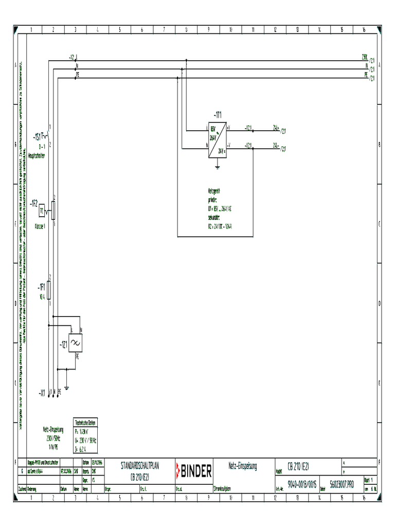 Binder 210 - Circuit Diagram PDF | PDF