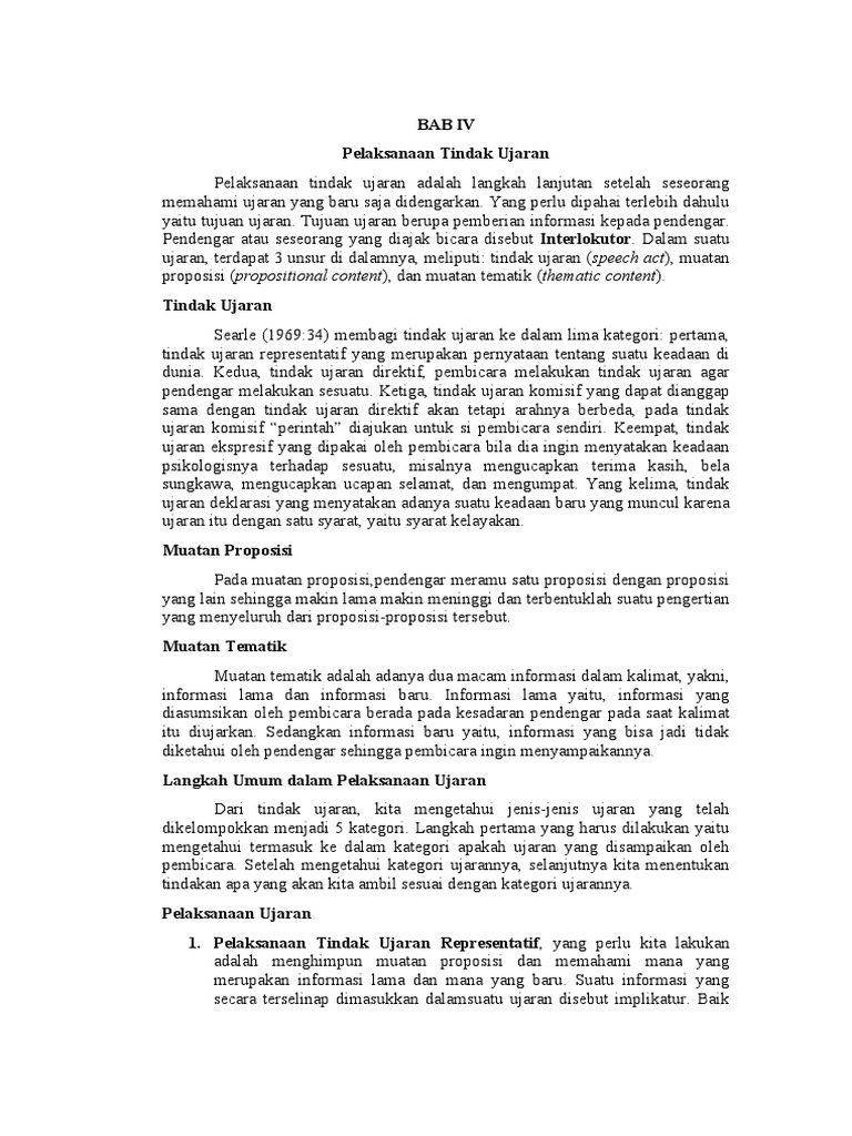 Bab Iv | PDF | Karier & Perkembangan | Pengembangan Diri