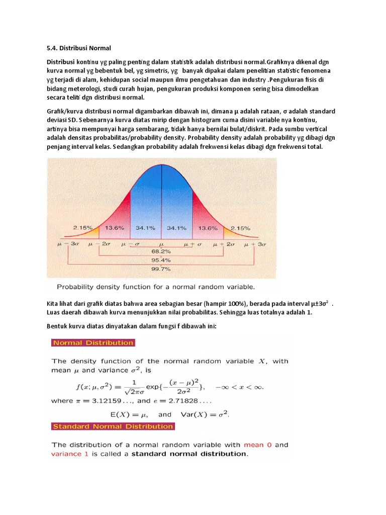 Distribusi Normal | PDF