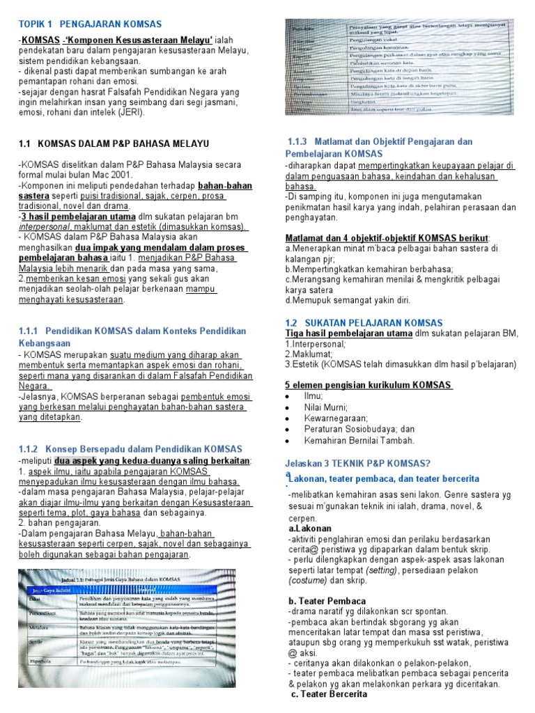 Nota BM Hbml3103 | PDF