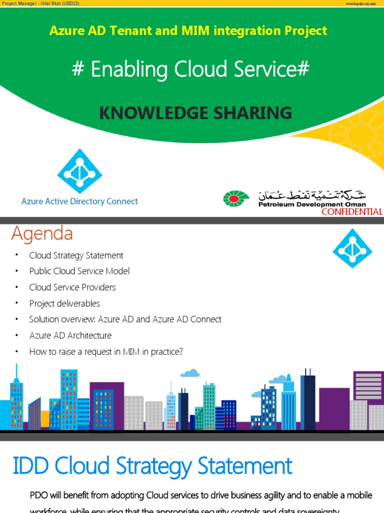 Azure Ad - Knowledge Sharing | PDF | Microsoft Azure | Platform As A ...