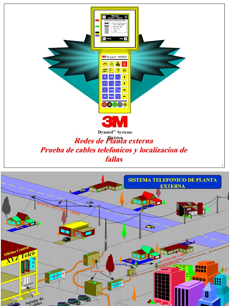 Redes de Planta Externa Prueba de Cables Telefonicos y Localizacion de Fallas - PDF | PDF