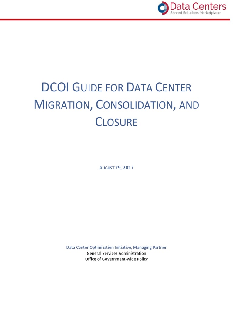 DCOI Guides | PDF | Data Center | Cloud Computing