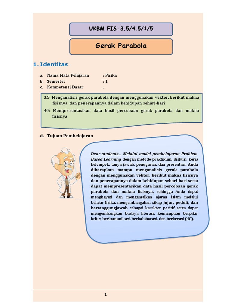 Contoh Ukbm Fisika BB | PDF