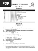 1st Year Chemistry Complete Book Solved MCQ PDF | PDF | Chromatography ...