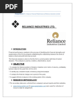 Reliance Industries | PDF | Balance Sheet | Cost Of Capital