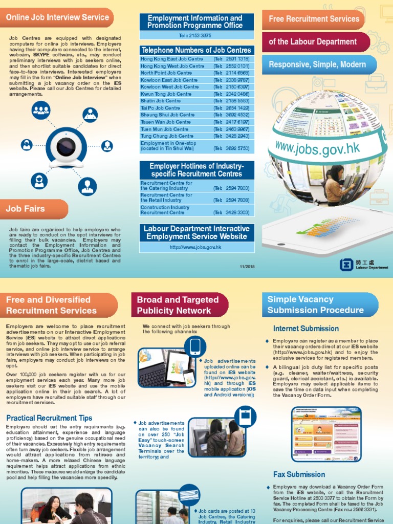 Online Job Interview Service: Free Recruitment Services | PDF ...