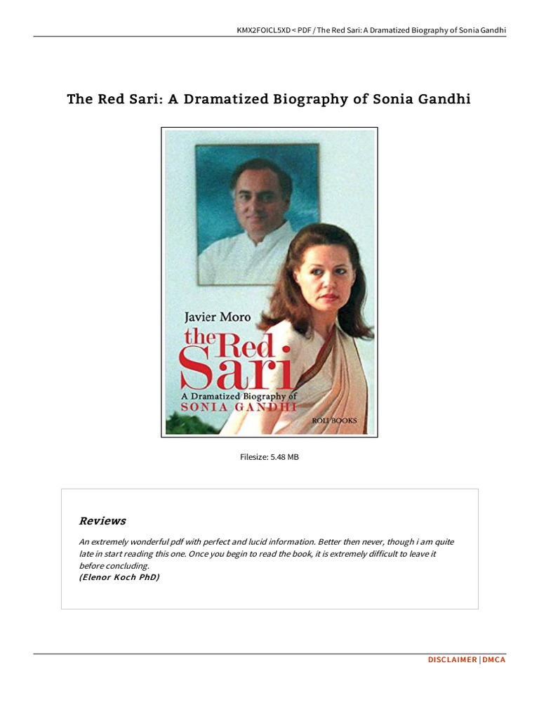 The Red Sari A Dramatized Biography of Sonia | PDF | Publishing | Books