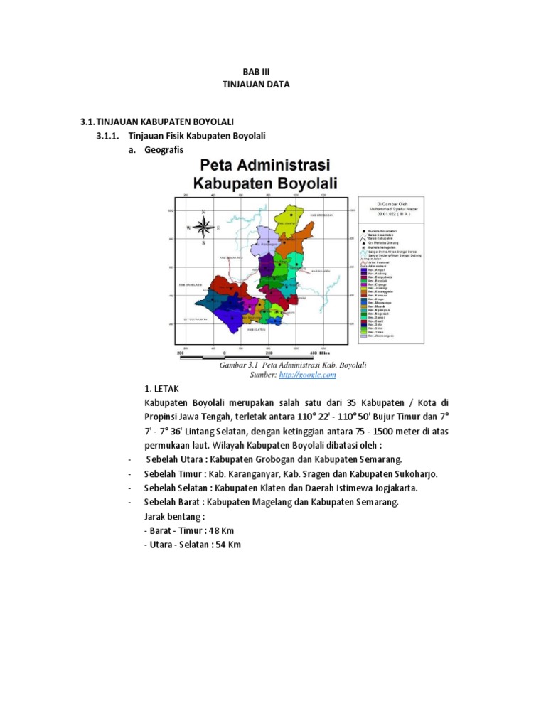 Data Industri Susu Di Kabupaten Boyolali | PDF | Ilmu Sosial