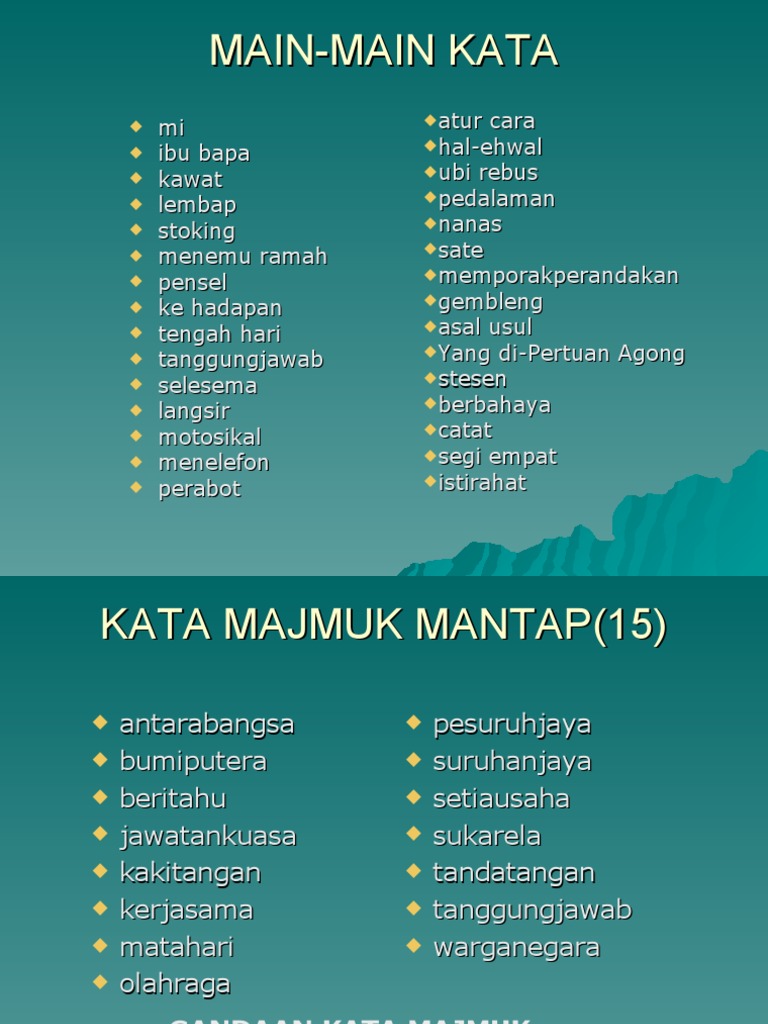 Main-Main Kata | PDF