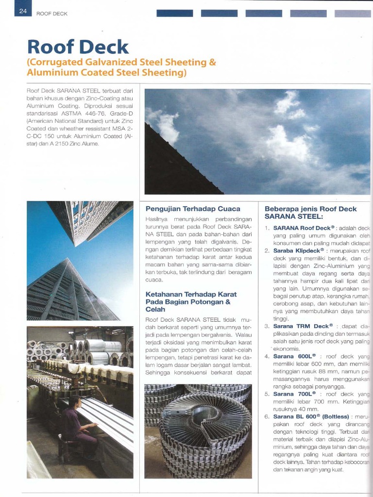 Brosur Seng Gelombang PDF | PDF