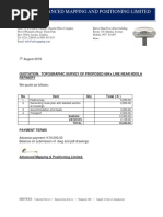 Land Surveyor Scope of Work | PDF | Surveying | Topography