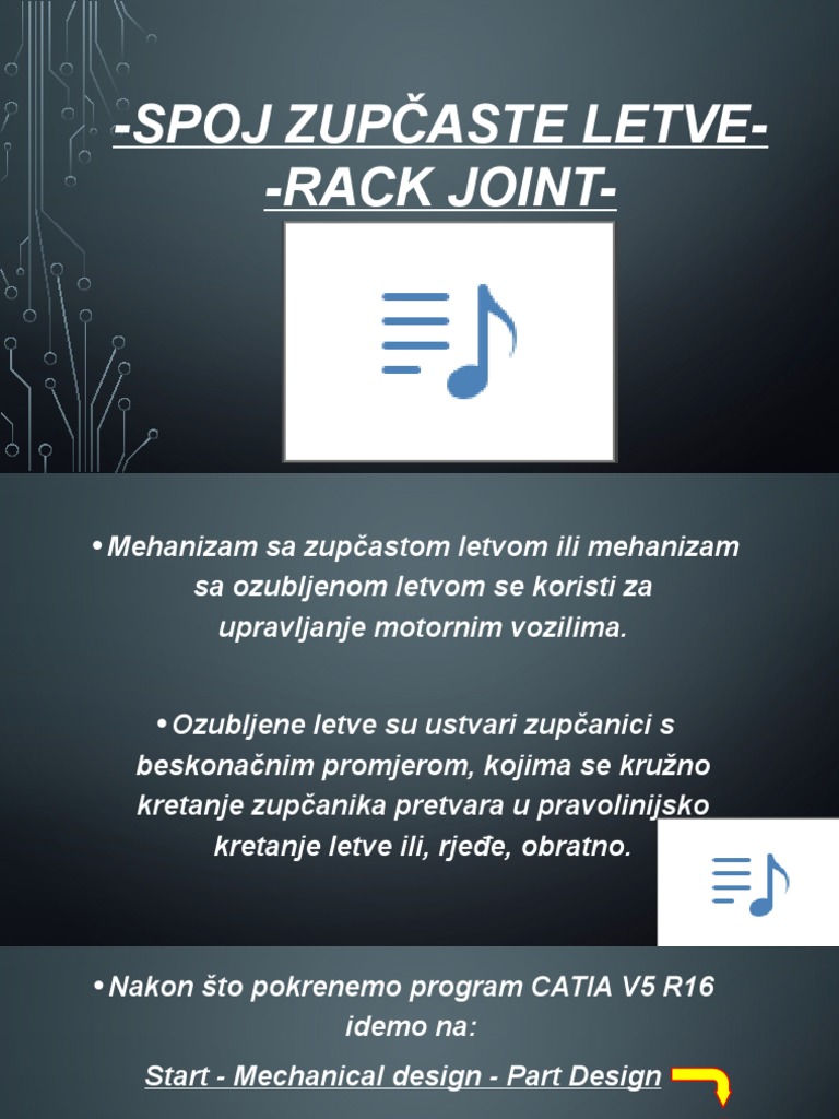 Spoj Zupčaste Letve | PDF