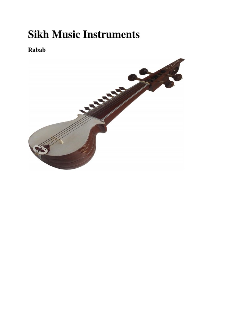 Sikh Music Instruments (Images) | PDF