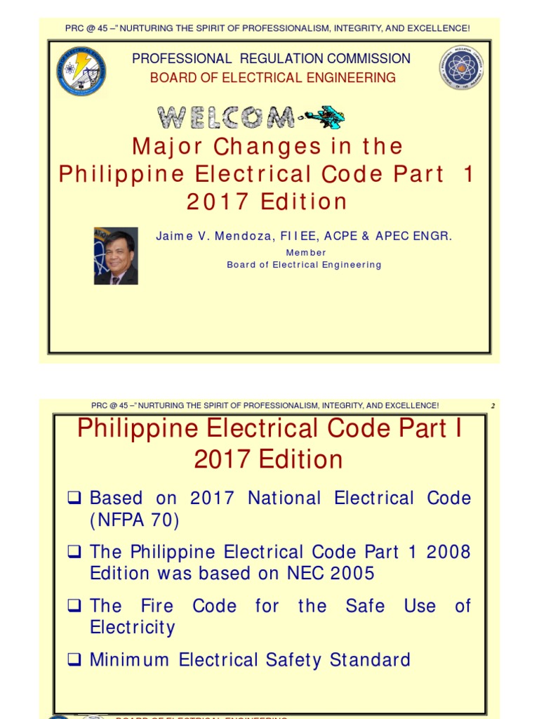 Changes in PEC Part 1, 2017 Edition PDF | PDF | Distributed Generation ...