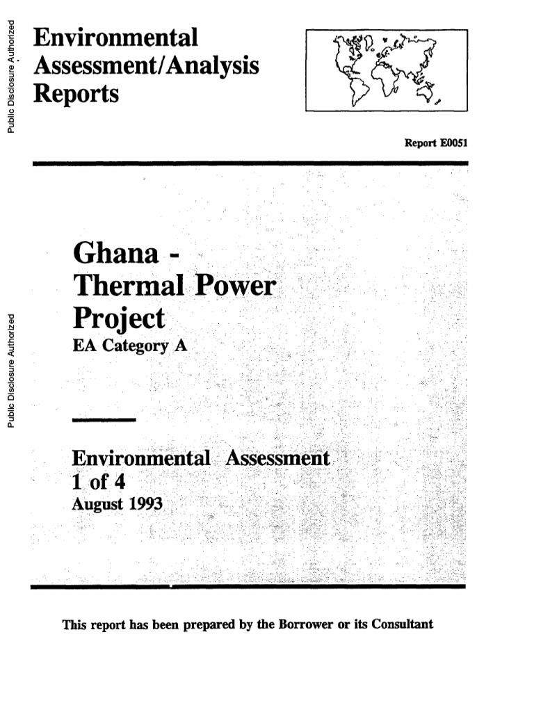 EIA Thermal Power Plant | PDF | Nature