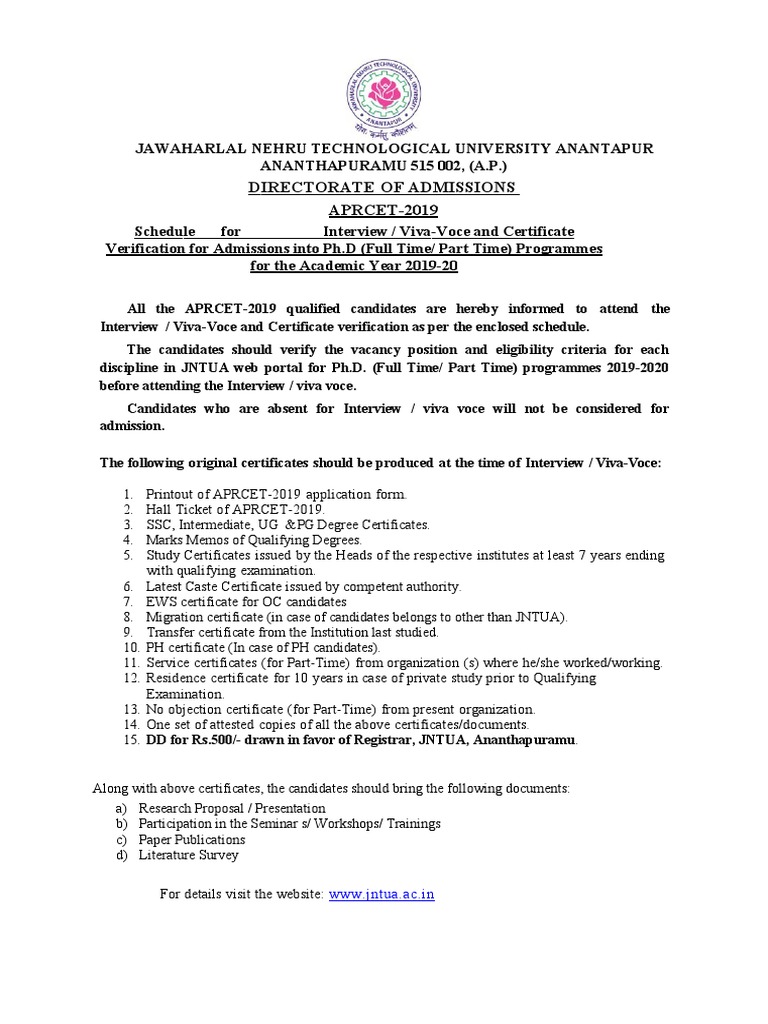 1.APRCET-2019-Instructions To The Candidates | PDF | Engineering ...
