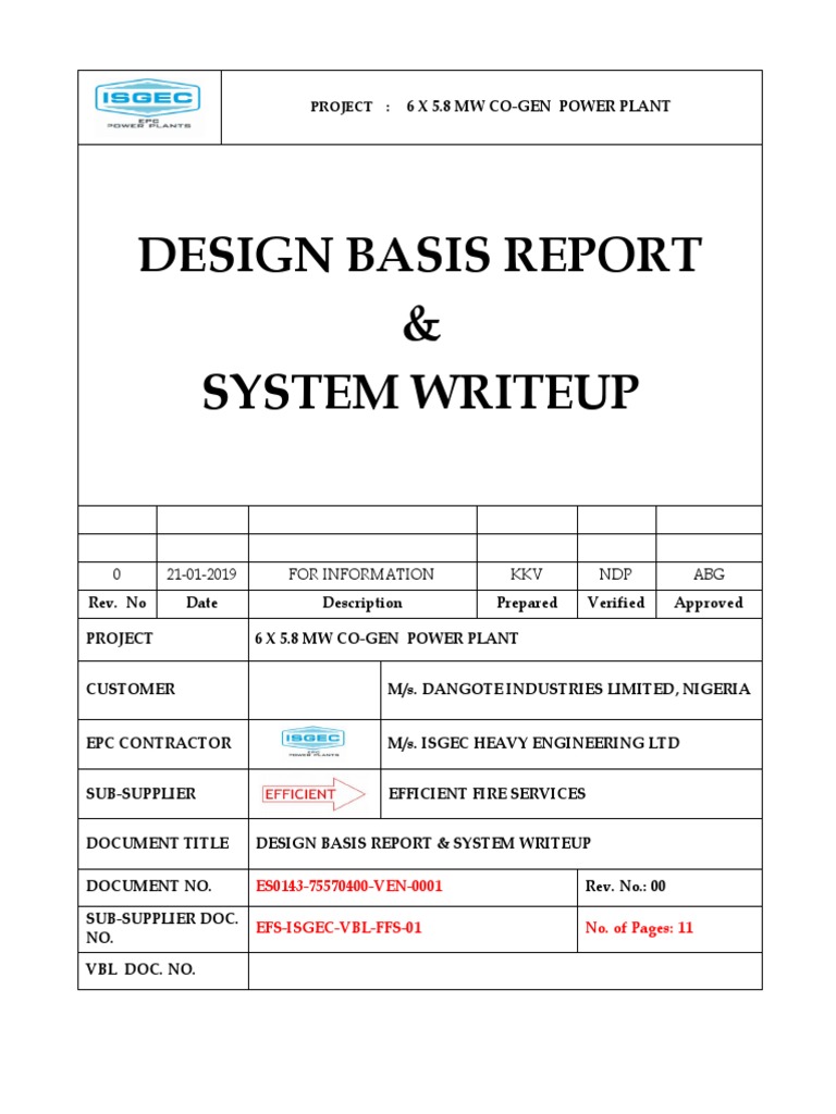 Design Basis Report & System Writeup: Project | PDF | Valve | Engines