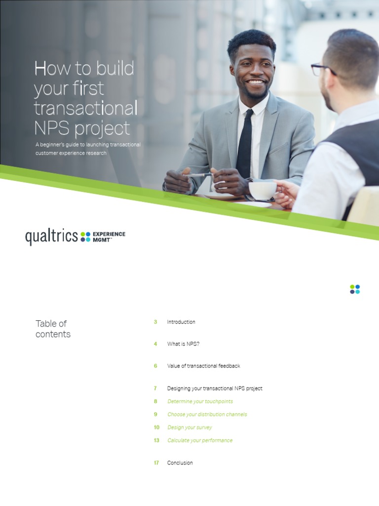 How To Build Your First Transactional NPS Project | PDF | Customer ...