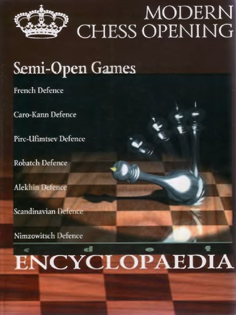 Modern Chess Opening. Semi Open Games 1996 Kalinichenko PDF | PDF ...