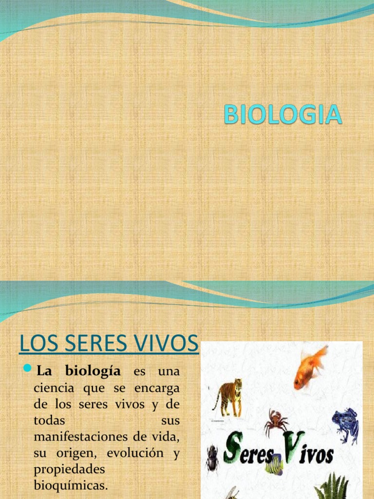 Características de los Seres Vivos | PDF | Organismos | Reproducción
