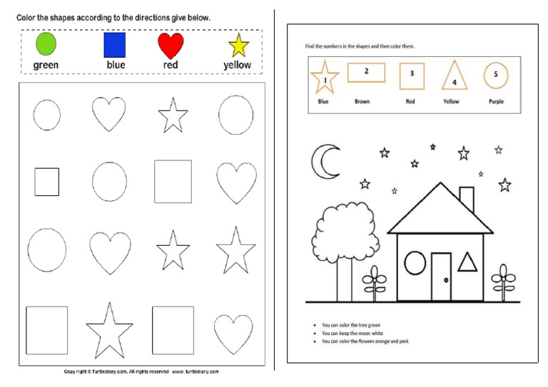 Color Shapes | PDF