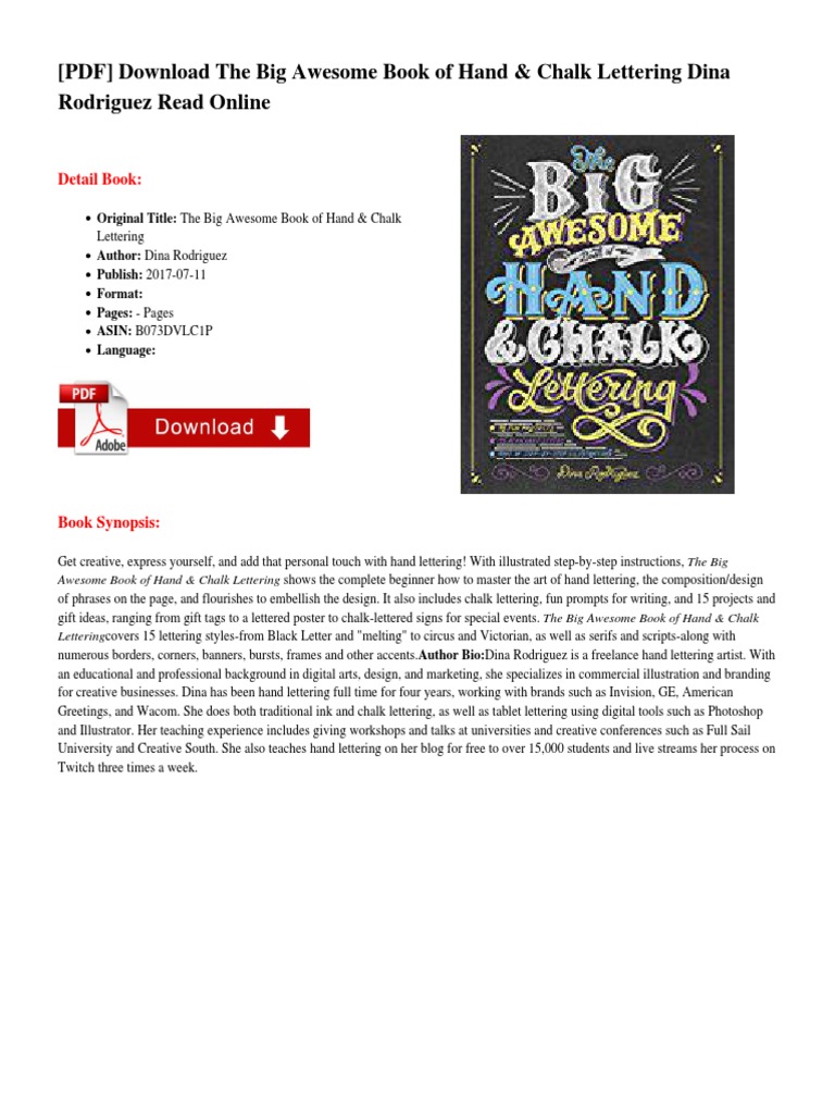 The Big Awesome Book of PDF | PDF | Writing | Communication