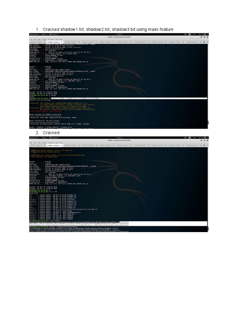 Hashcat Task 3 PDF | PDF