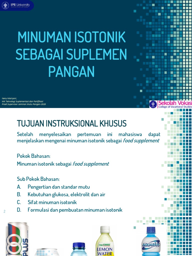 9 Isotonik 2019 - 2020 | PDF