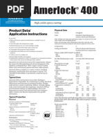 Amerlock® 400 Voc: Product Data Sheet | PDF | Legal Liability | Paint
